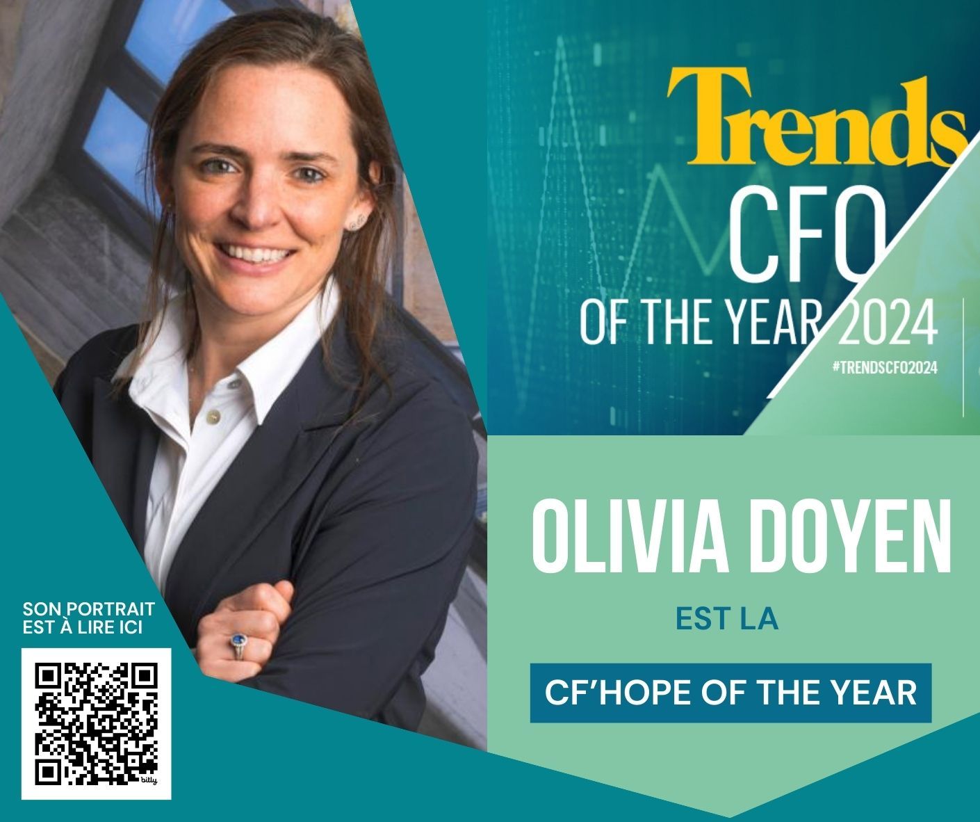 Olivia Doyen est nommée CF’Hope of the Year ! - Galère srl